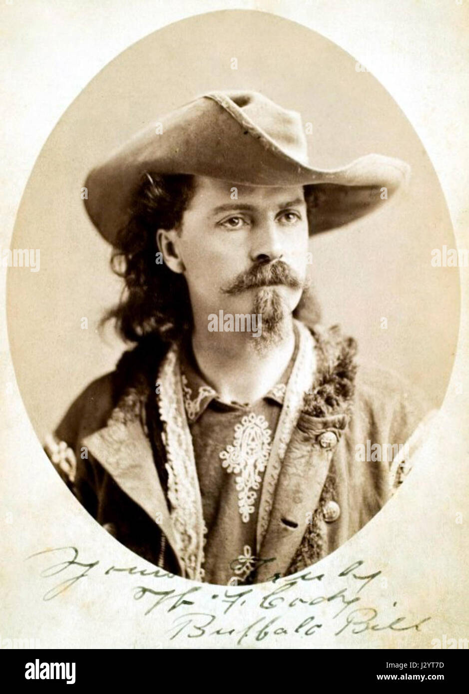 Buffalo Bill Cody ca1875 Stock Photo - Alamy