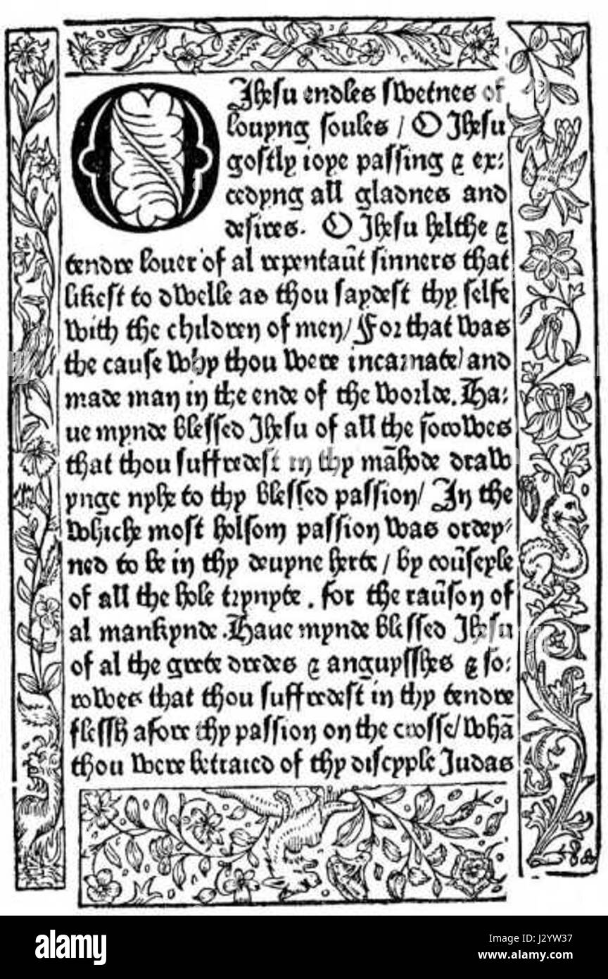 William caxton printing press hi-res stock photography and images - Alamy