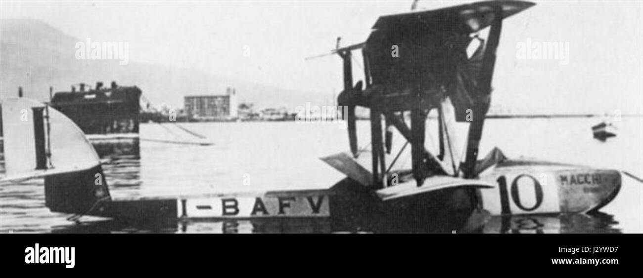 The Macchi M.7bis was an Italian biplane used during World War I. It ...