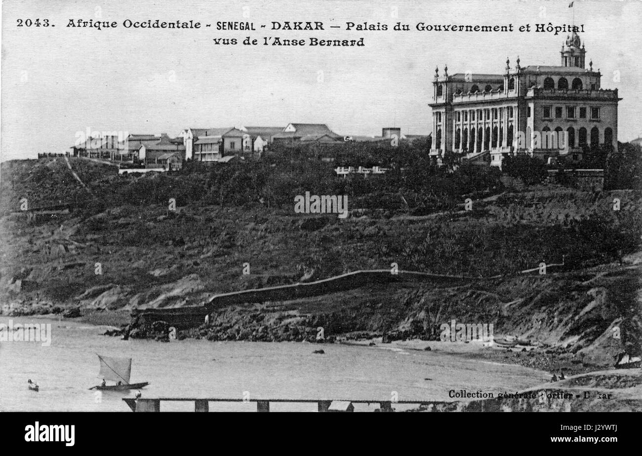 The Palais du Gouvernement in Dakar is a significant government ...
