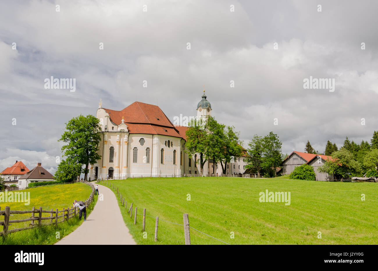 Bavarian rococo church architecture hi-res stock photography and images ...