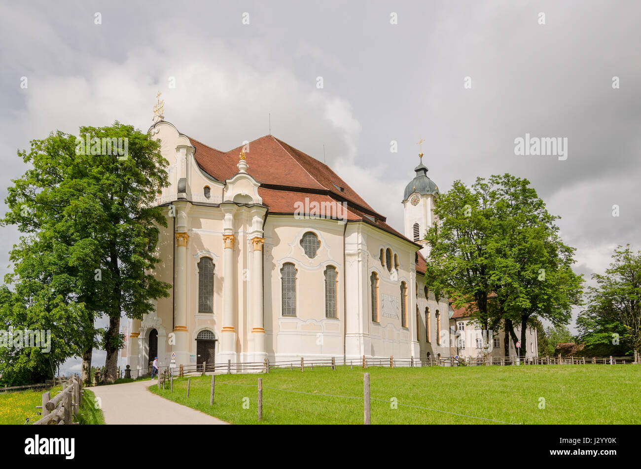 Pilgrimage Church of Wies, Bavaria. Germany Stock Photo - Alamy