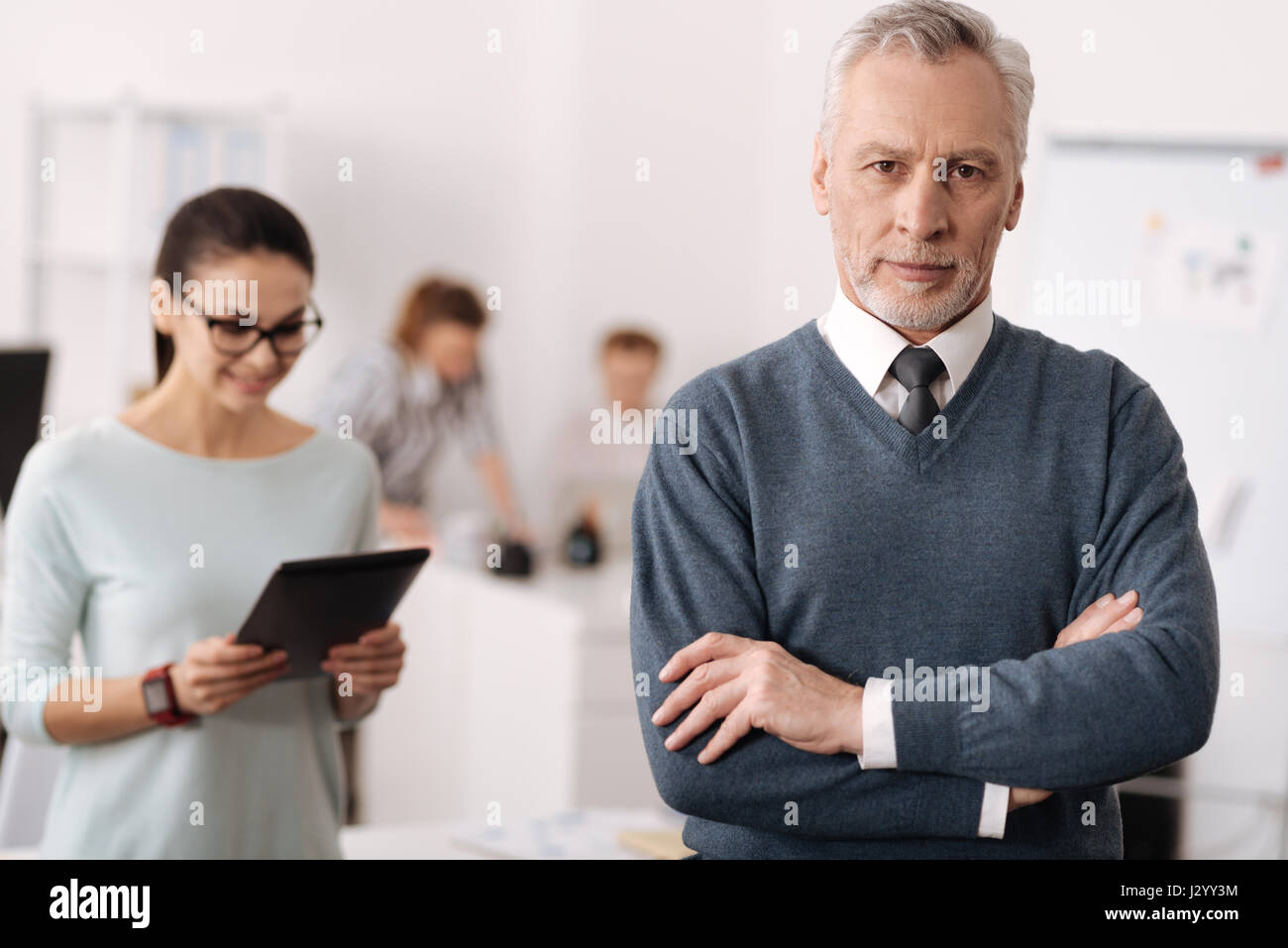 Old generation looking forward hi-res stock photography and images - Alamy