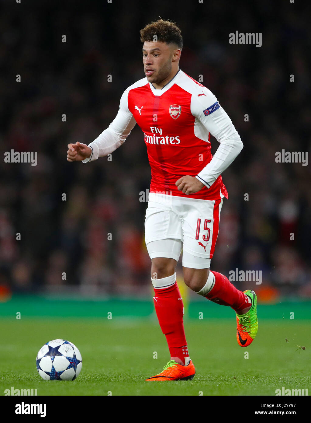 Alex Oxlade-Chamberlain, Arsenal Stock Photo - Alamy