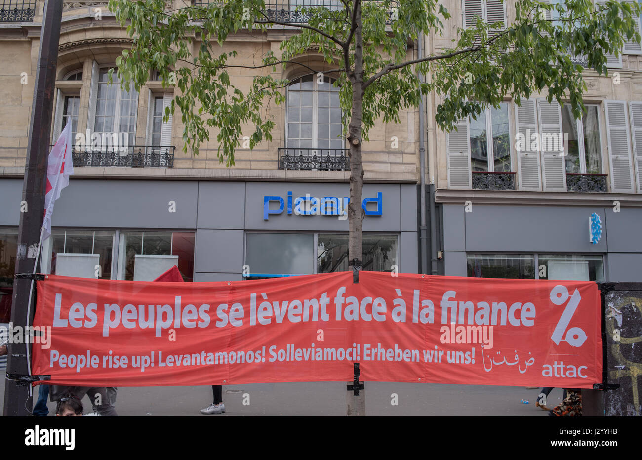 May Day in Paris Stock Photo - Alamy