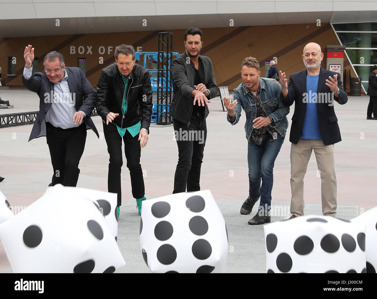 Hosts Luke Bryan & Dierks Bentley Roll Out The Dice For The 52nd ...