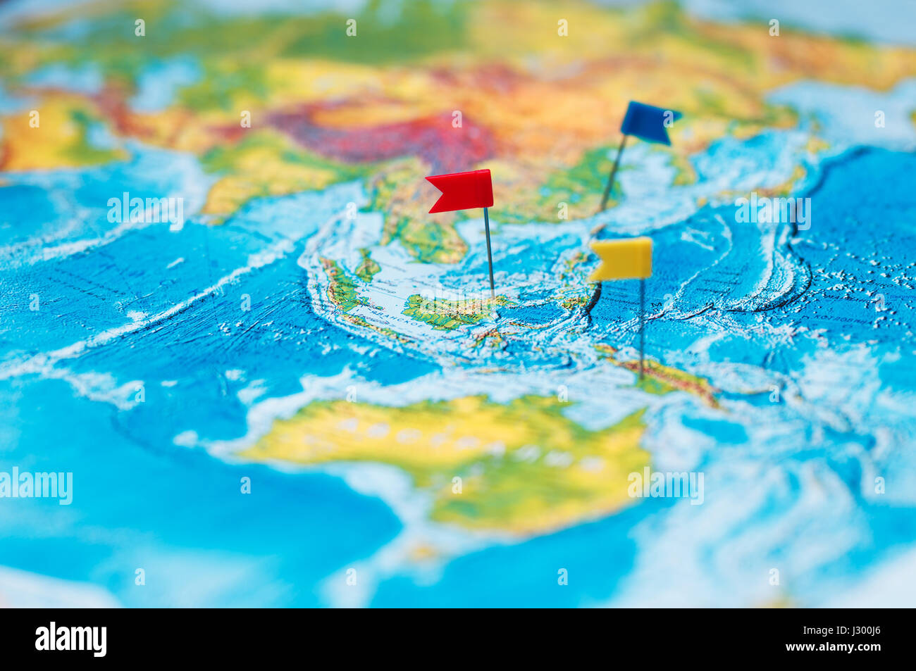 World map flag hi-res stock photography and images - Alamy