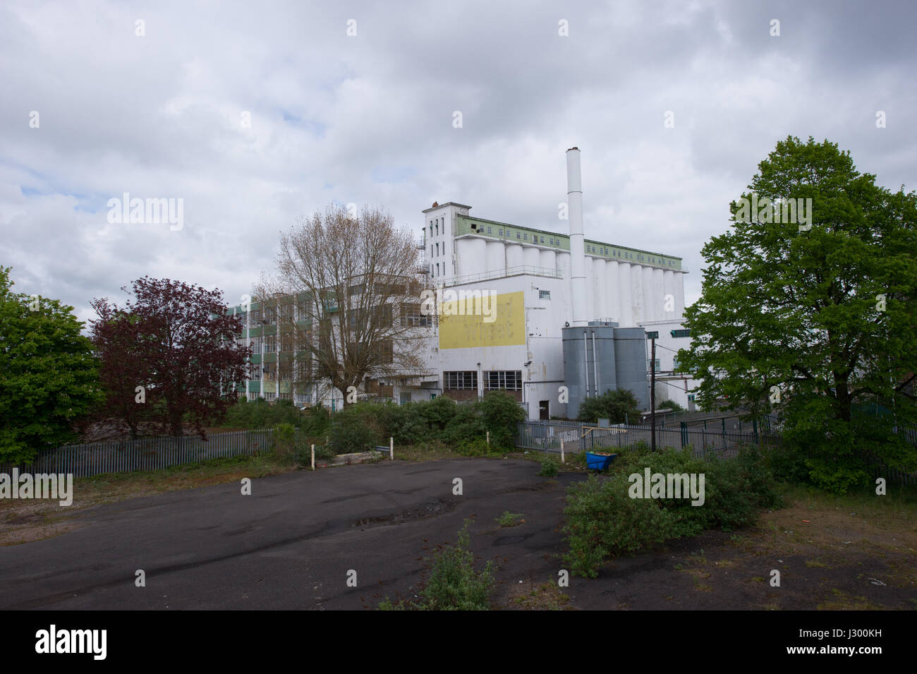 Old Shreaded Wheat factory in Welwyn Garden City Stock Photo - Alamy