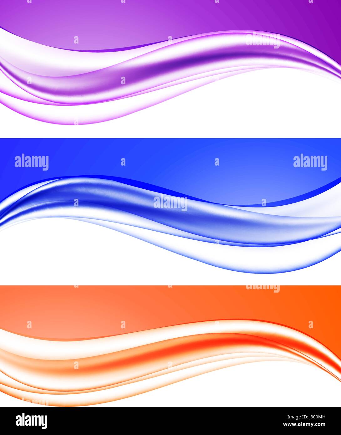 Abstract elegant light waves collection Stock Vector Image & Art - Alamy