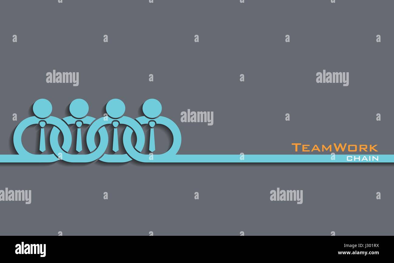 Teamwork cooperation support Stock Vector Images - Alamy