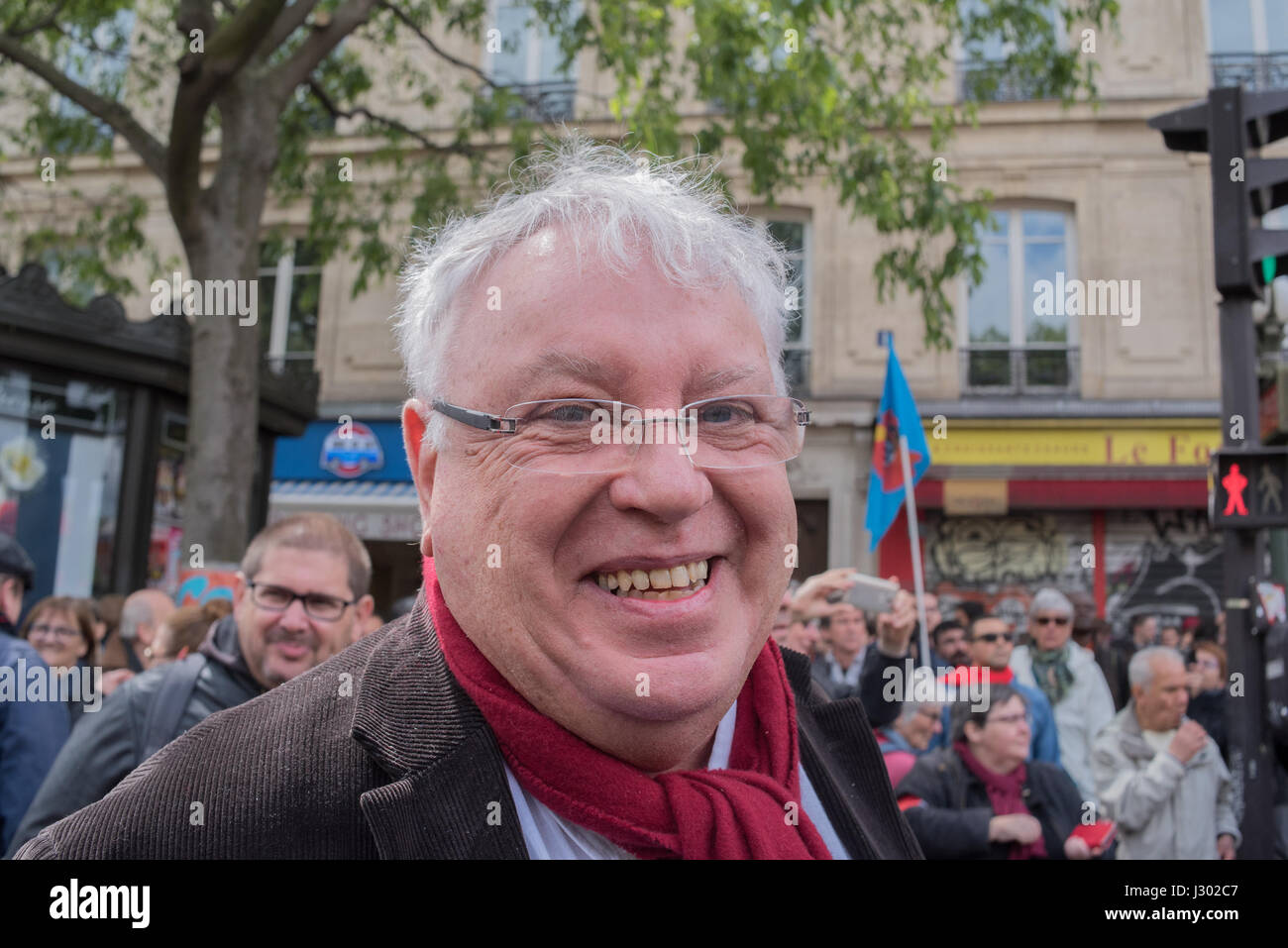 May Day in Paris Stock Photo - Alamy