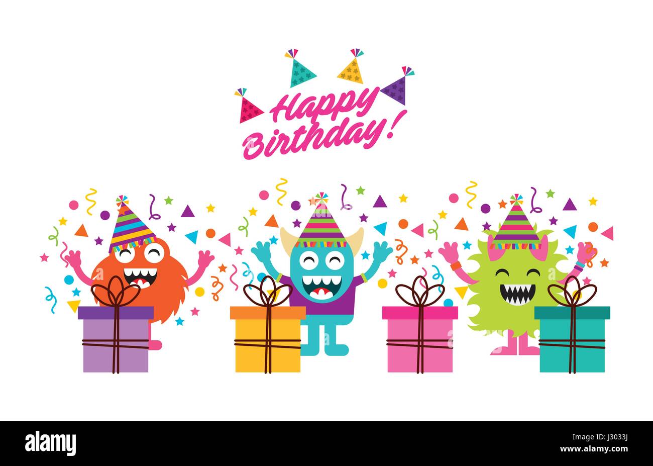 Alien birthday Cut Out Stock Images & Pictures - Alamy
