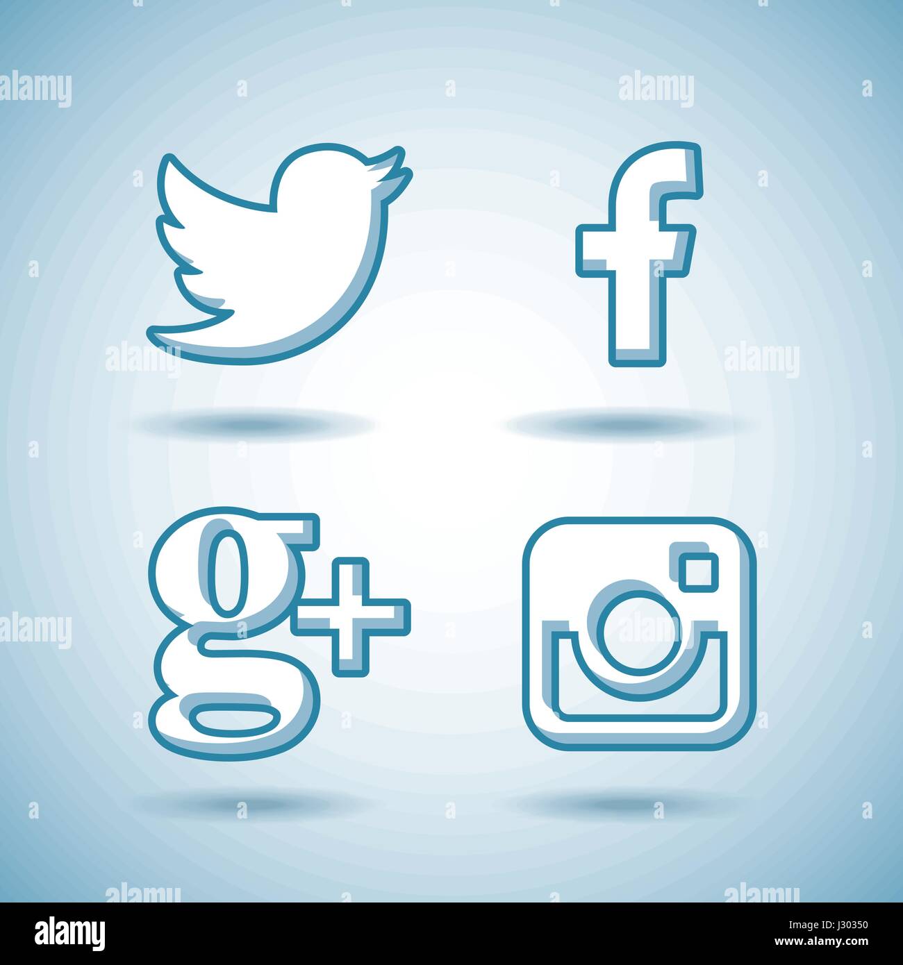 set brands of the web Stock Vector Image & Art - Alamy