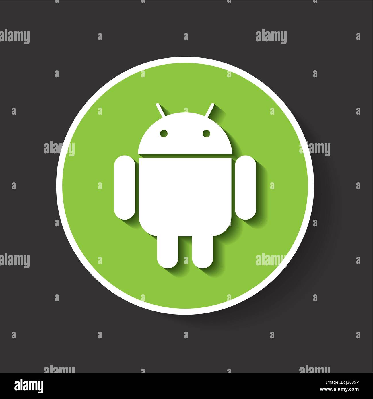 android classic emblem icon Stock Vector Image & Art - Alamy
