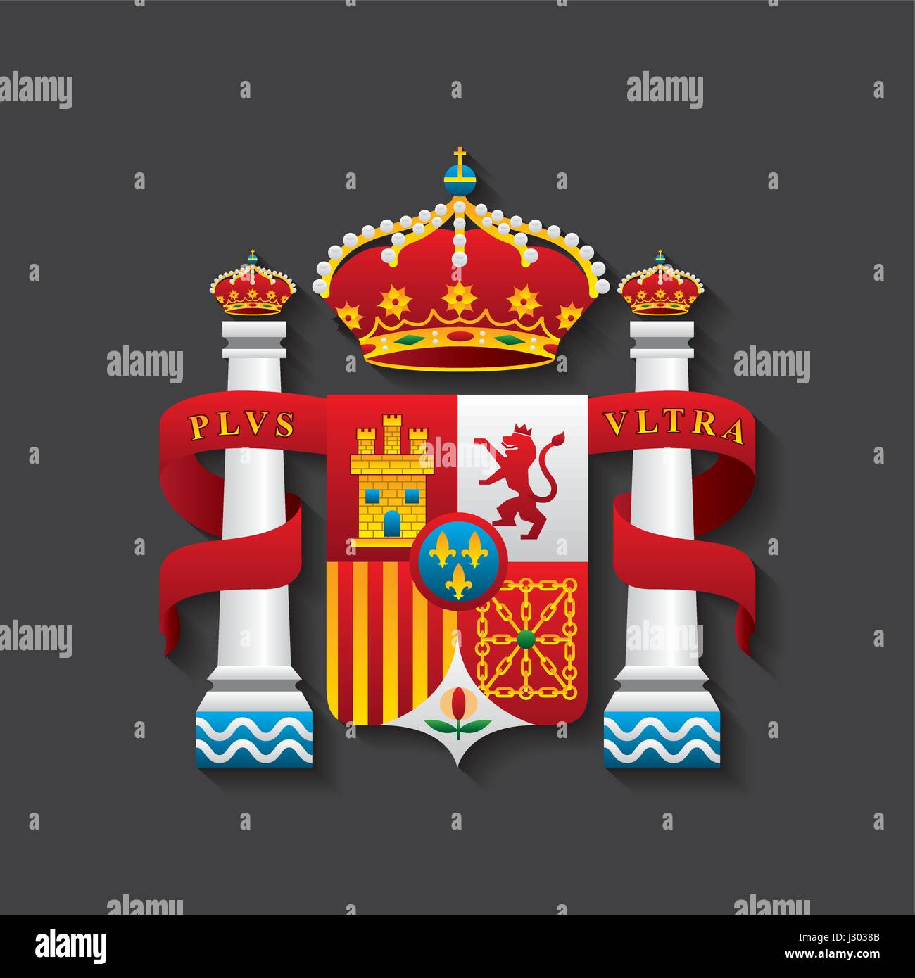 shield classic icon of Spanish culture Stock Vector Image & Art - Alamy