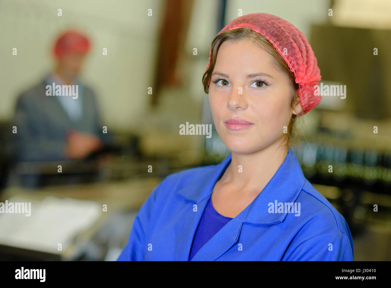 woman factory worker Stock Photo - Alamy