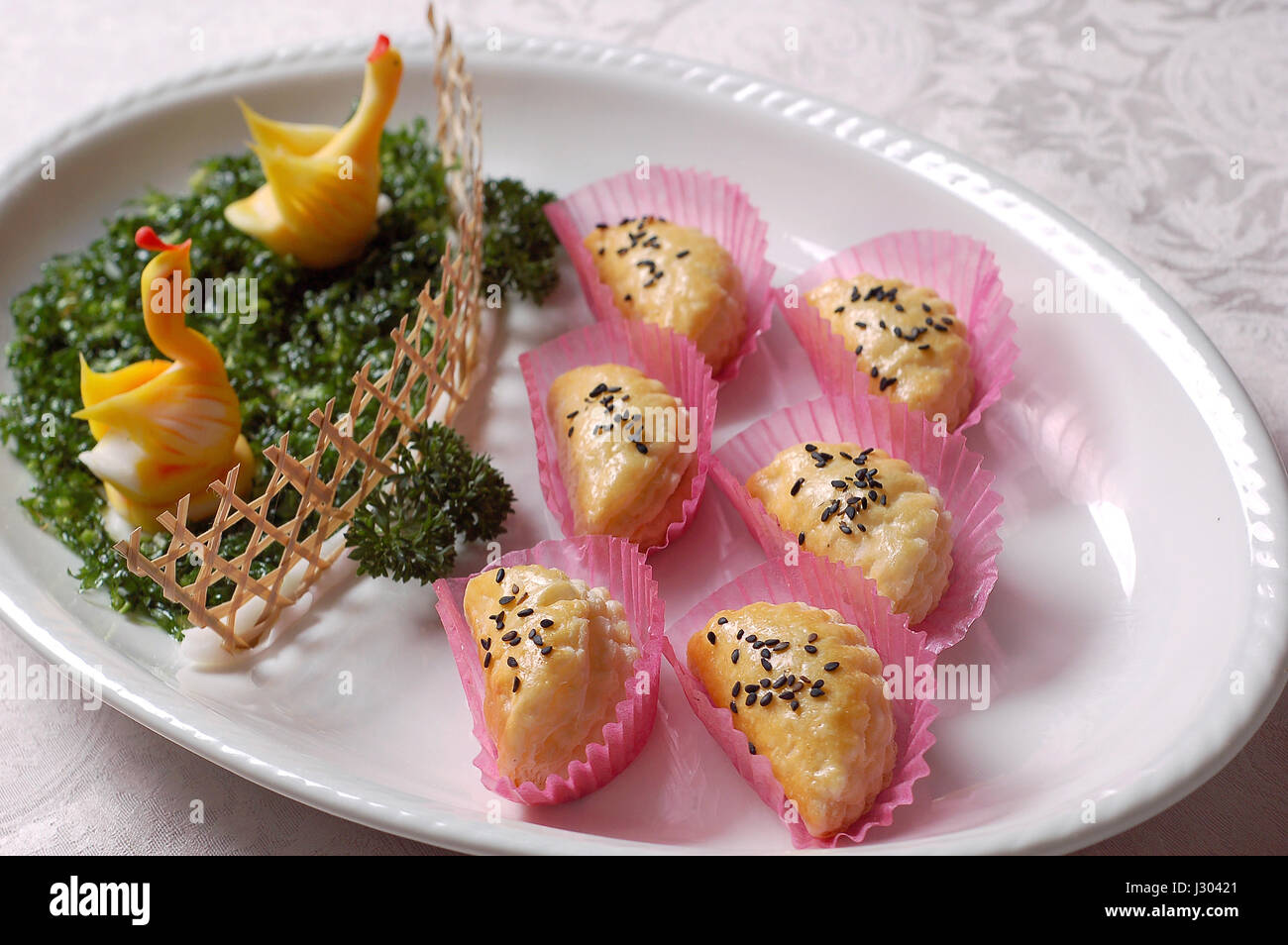 Snacks, snacks, grilled, fried, pasta Stock Photo - Alamy