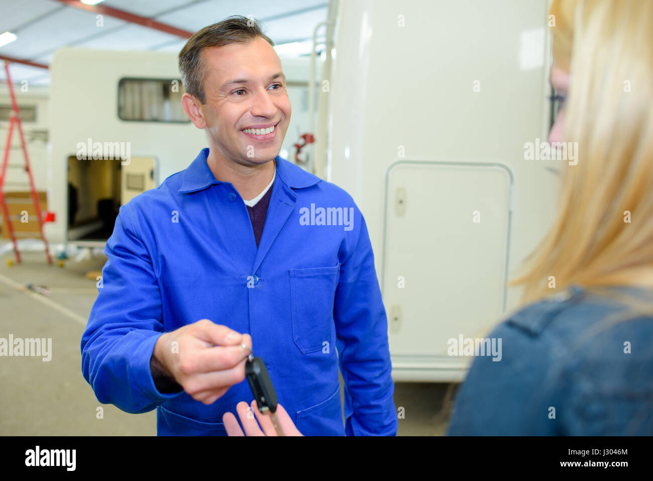 handling the key Stock Photo - Alamy