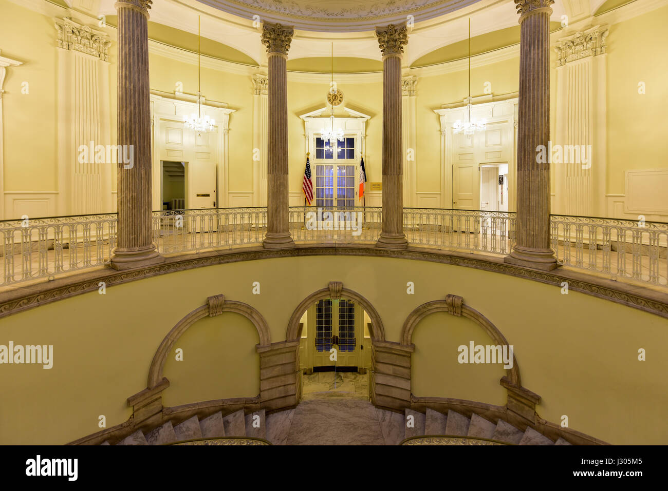 New York City - Mar 29 2017: New York City Hall, the seat of NYC ...