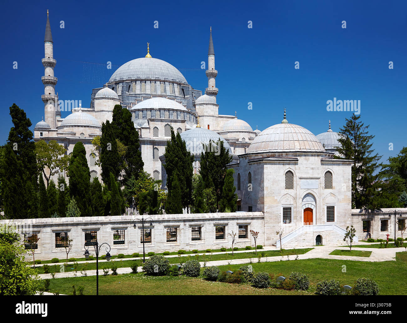 The Suleymaniye Mosque is an Ottoman imperial mosque of Istanbul ...