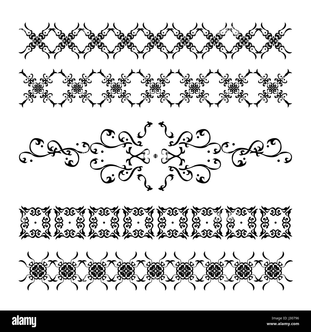 Curved line patterns Cut Out Stock Images & Pictures - Alamy