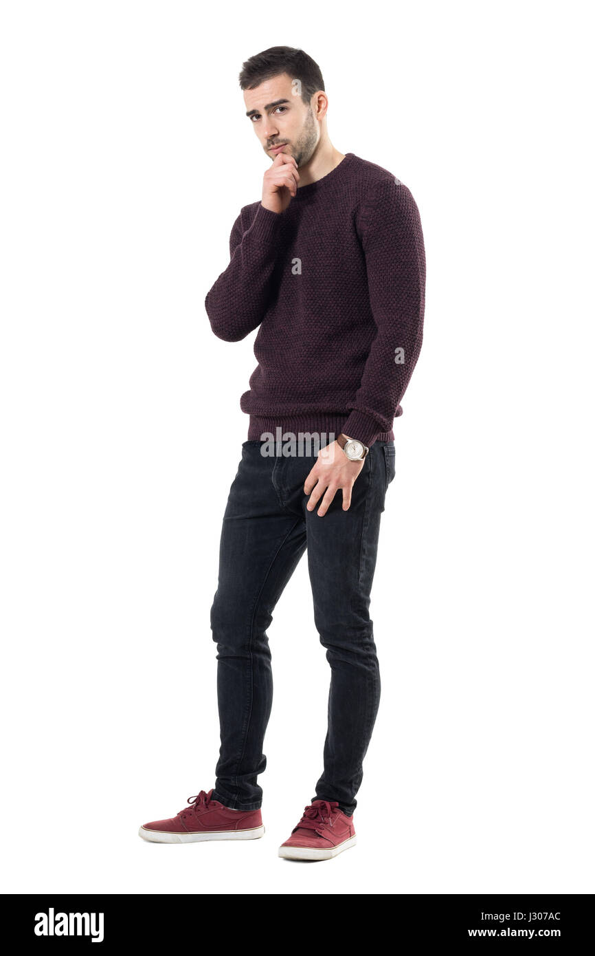 Suspicious man hi-res stock photography and images - Alamy