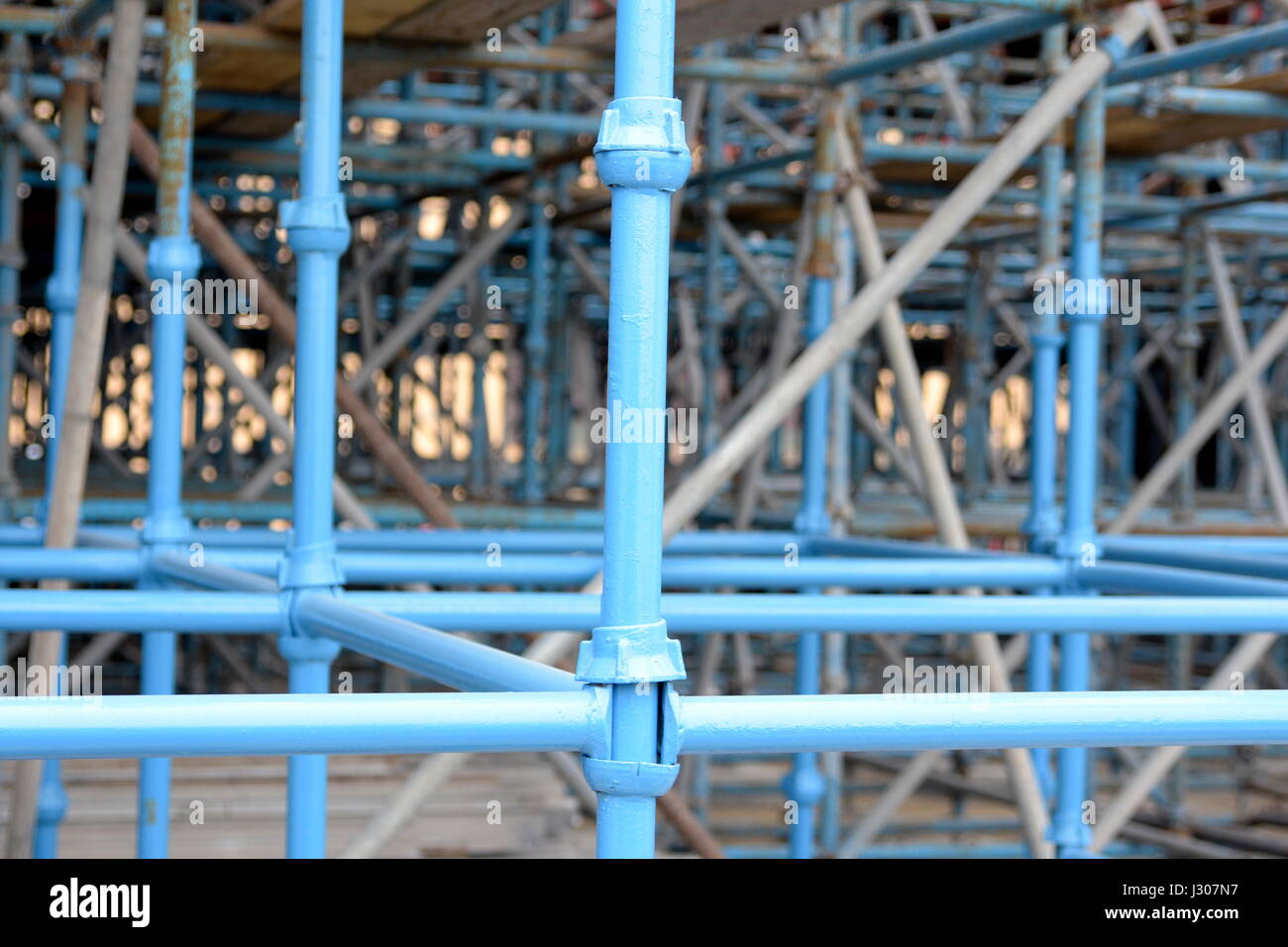 Bridge support structure piping in Dubai, United Arab Emirates Stock ...
