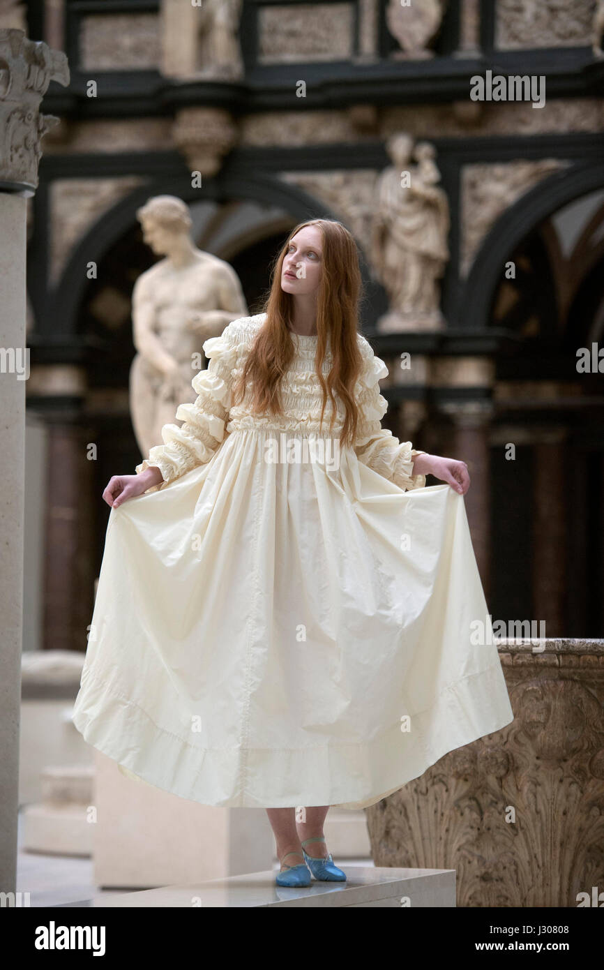 Embargoed to 1200 Tuesday May2 Model Fay Alice Parsons in an exclusive ...