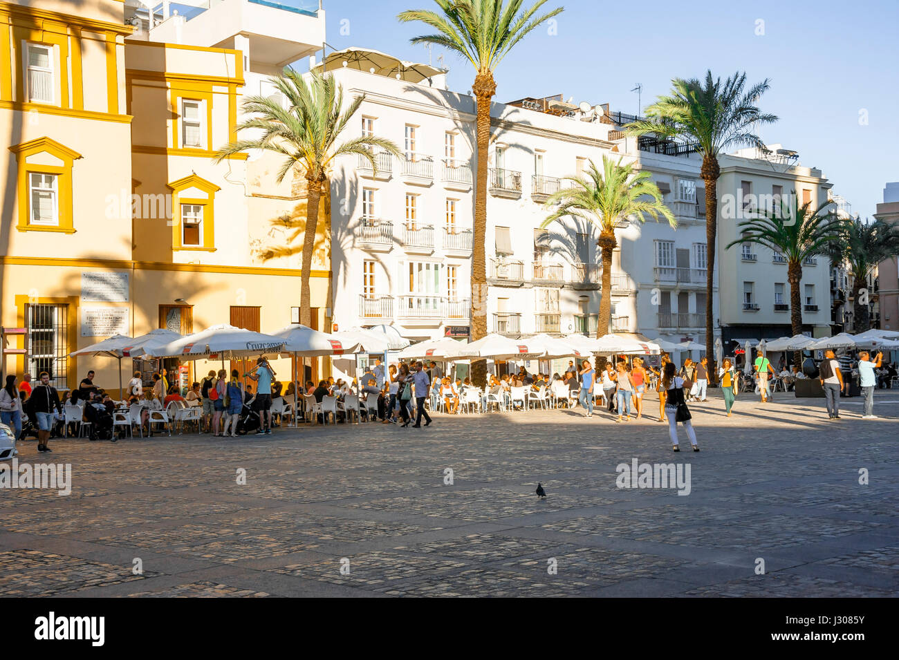 Cadiz cathedral square plaza de hi-res stock photography and images - Alamy