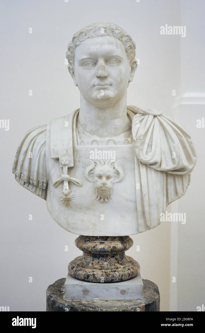 Portrait bust of domitian hi-res stock photography and images - Alamy
