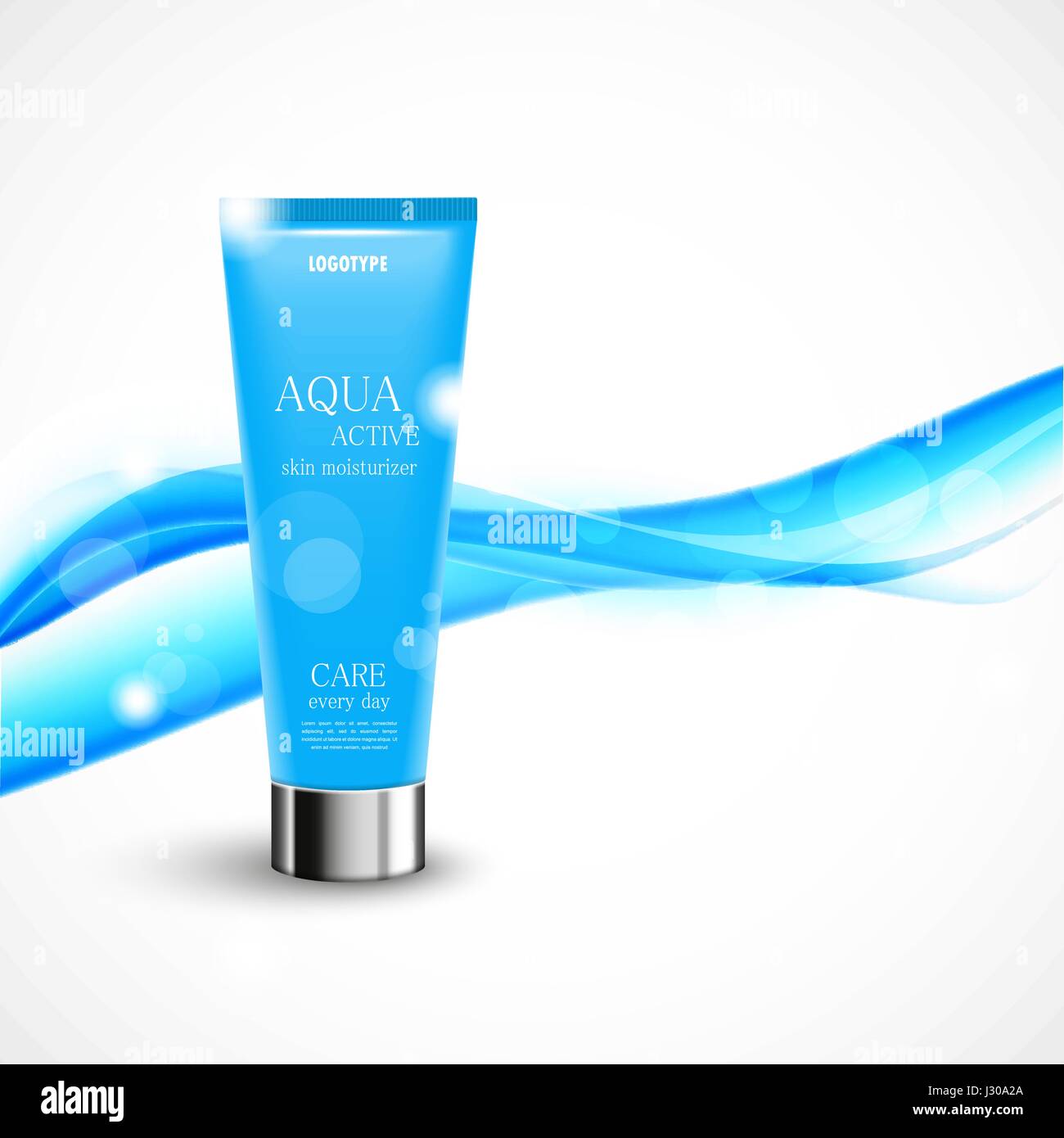 Skin moisturizer cosmetic design template Stock Vector Image & Art - Alamy