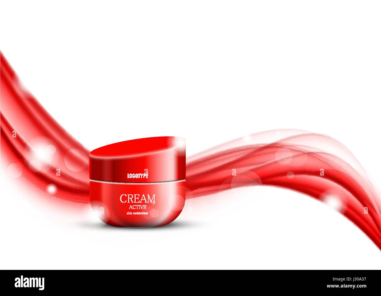 Tube natural cosmetic product Stock Vector Images - Alamy