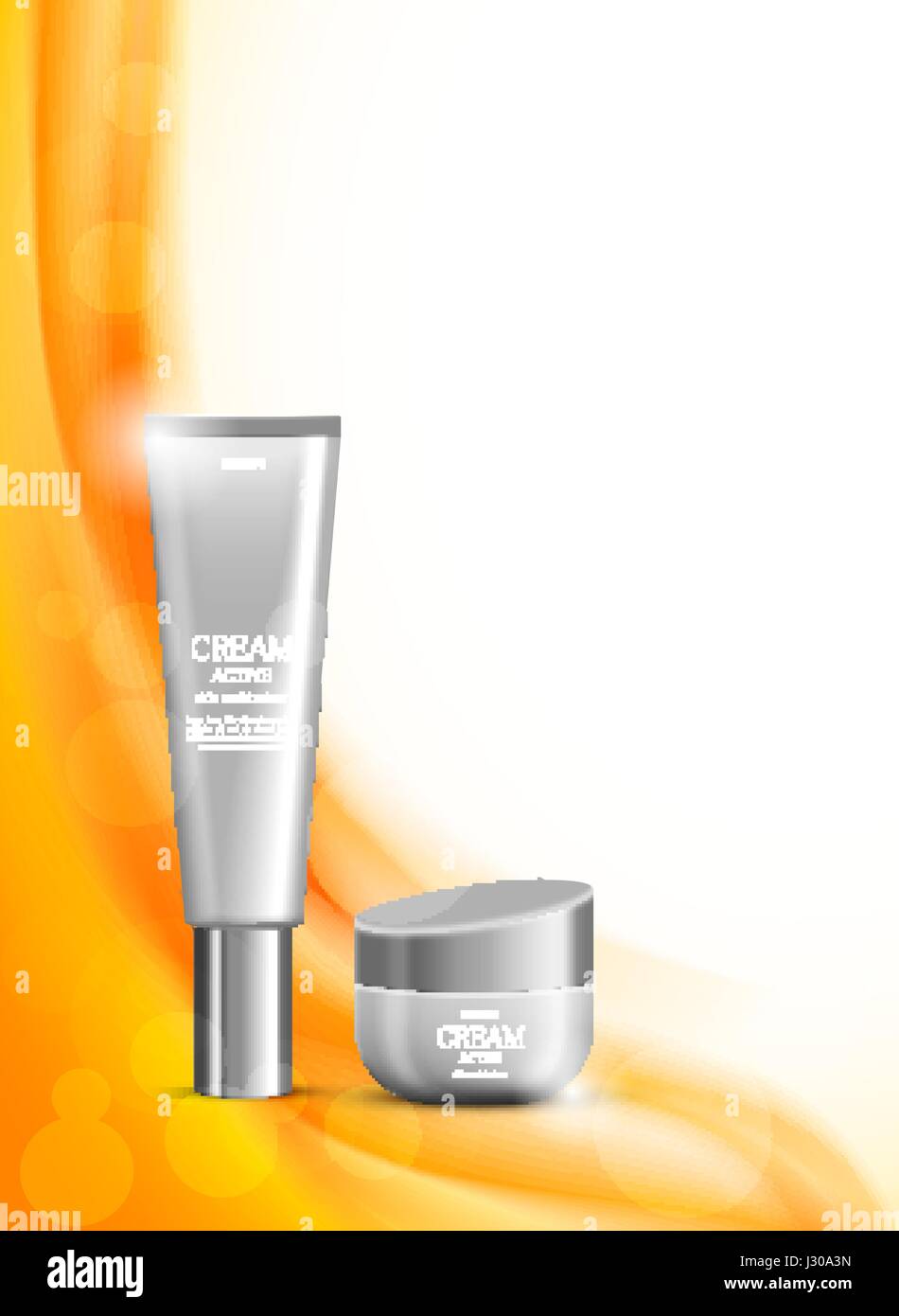 Skin moisturizer cosmetic design template Stock Vector Image & Art - Alamy