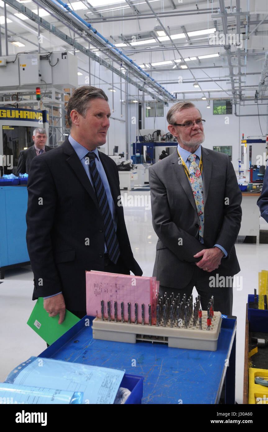 The managing director of toolmaker guhrings factory in aston hi-res ...