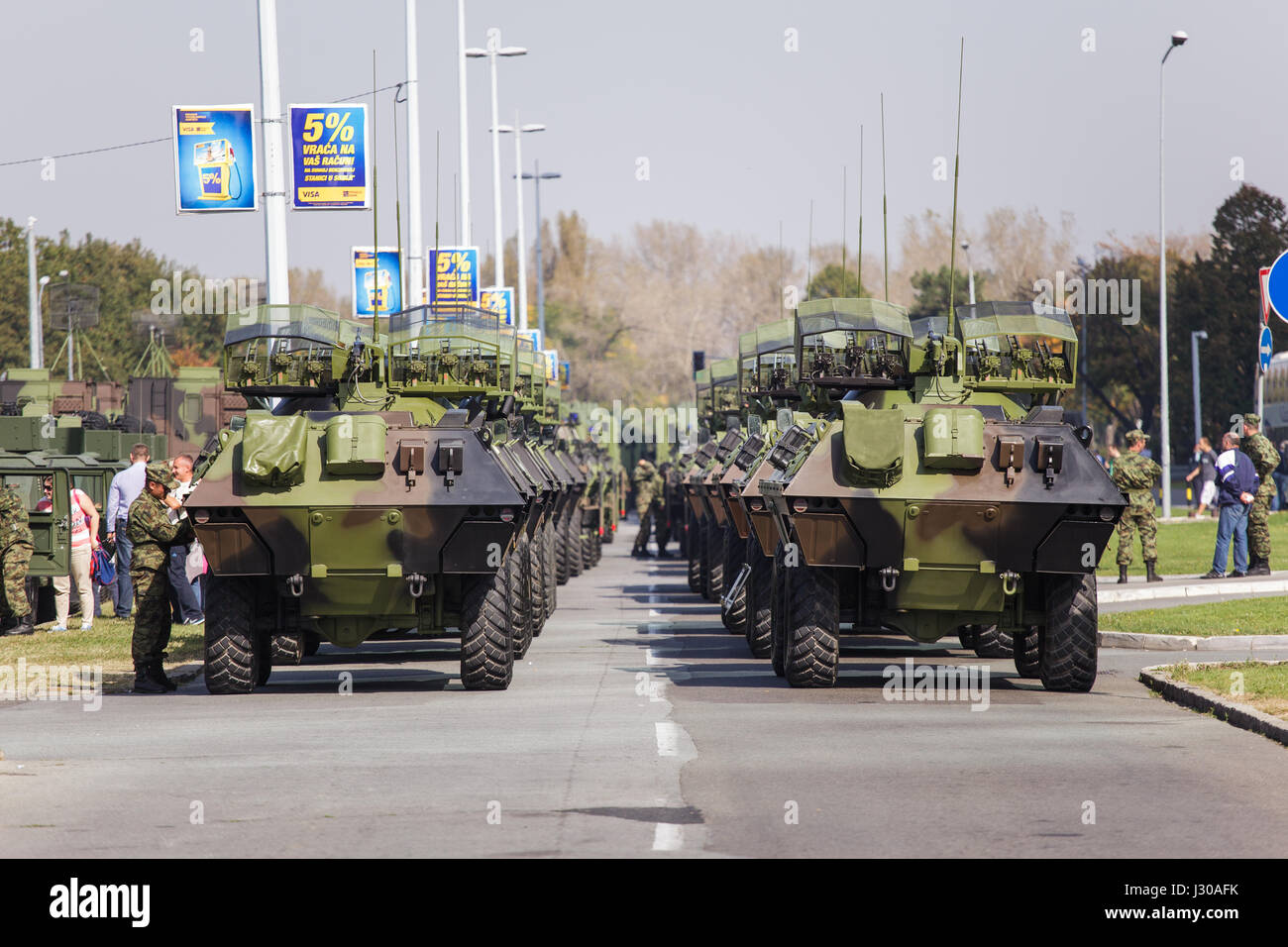 Serbian police hi-res stock photography and images - Alamy