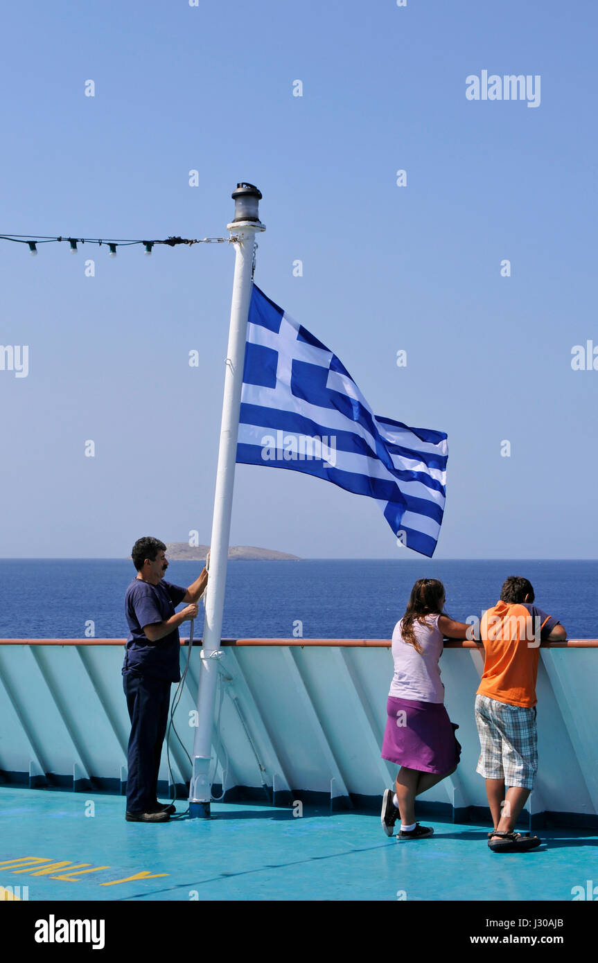 Raising Flag High Resolution Stock Photography and Images - Alamy
