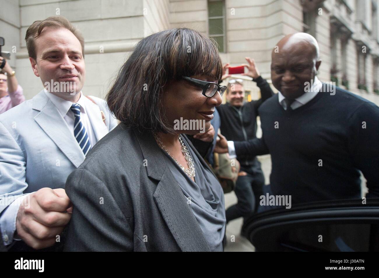 Shadow home secretary Diane Abbott Diane leaving Four Millbank in ...