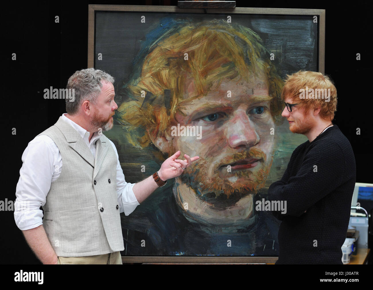 Belfast based artist colin davidson national portrait gallery hi-res ...