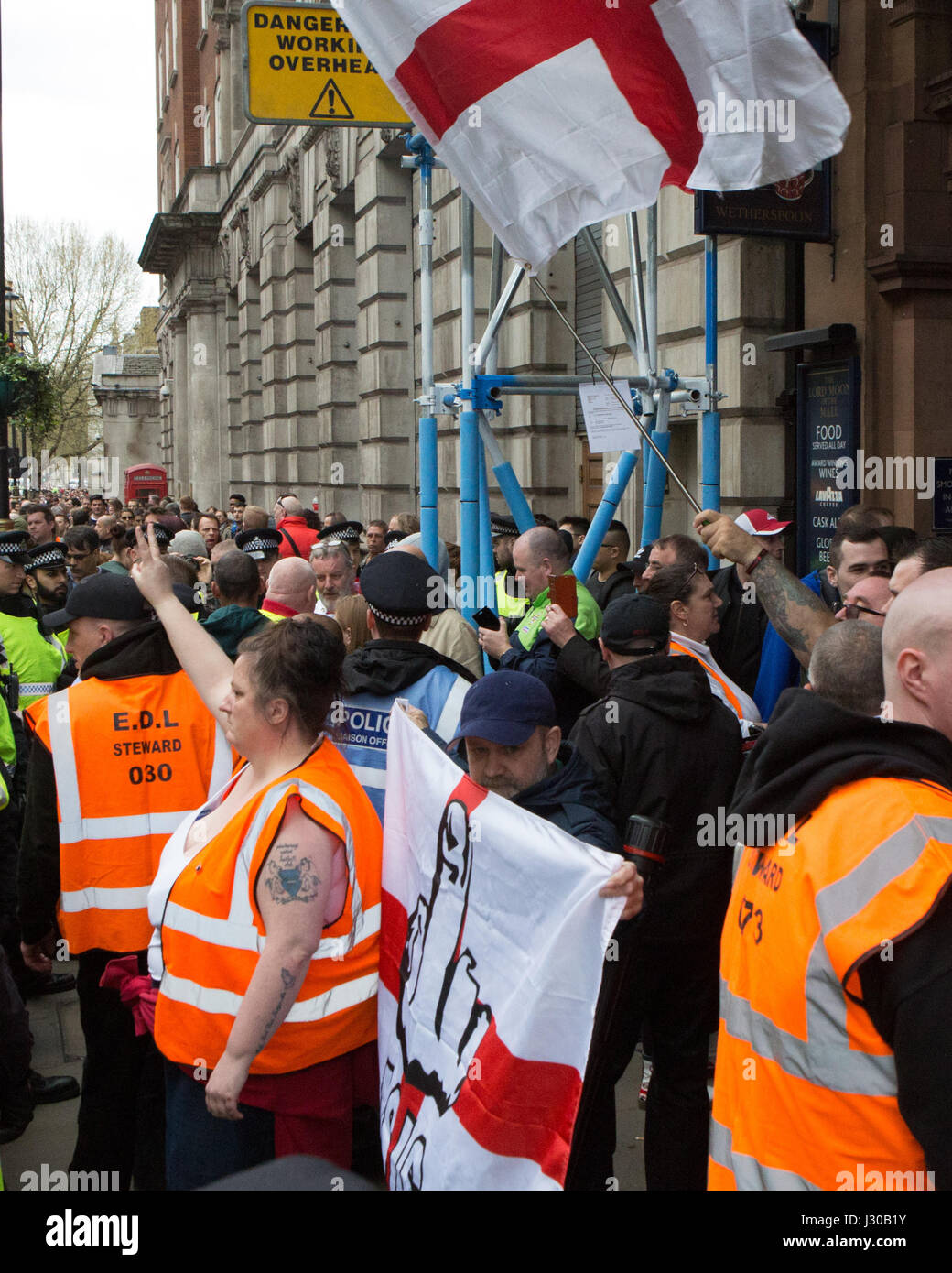 Edl english defence league marches hi-res stock photography and images ...