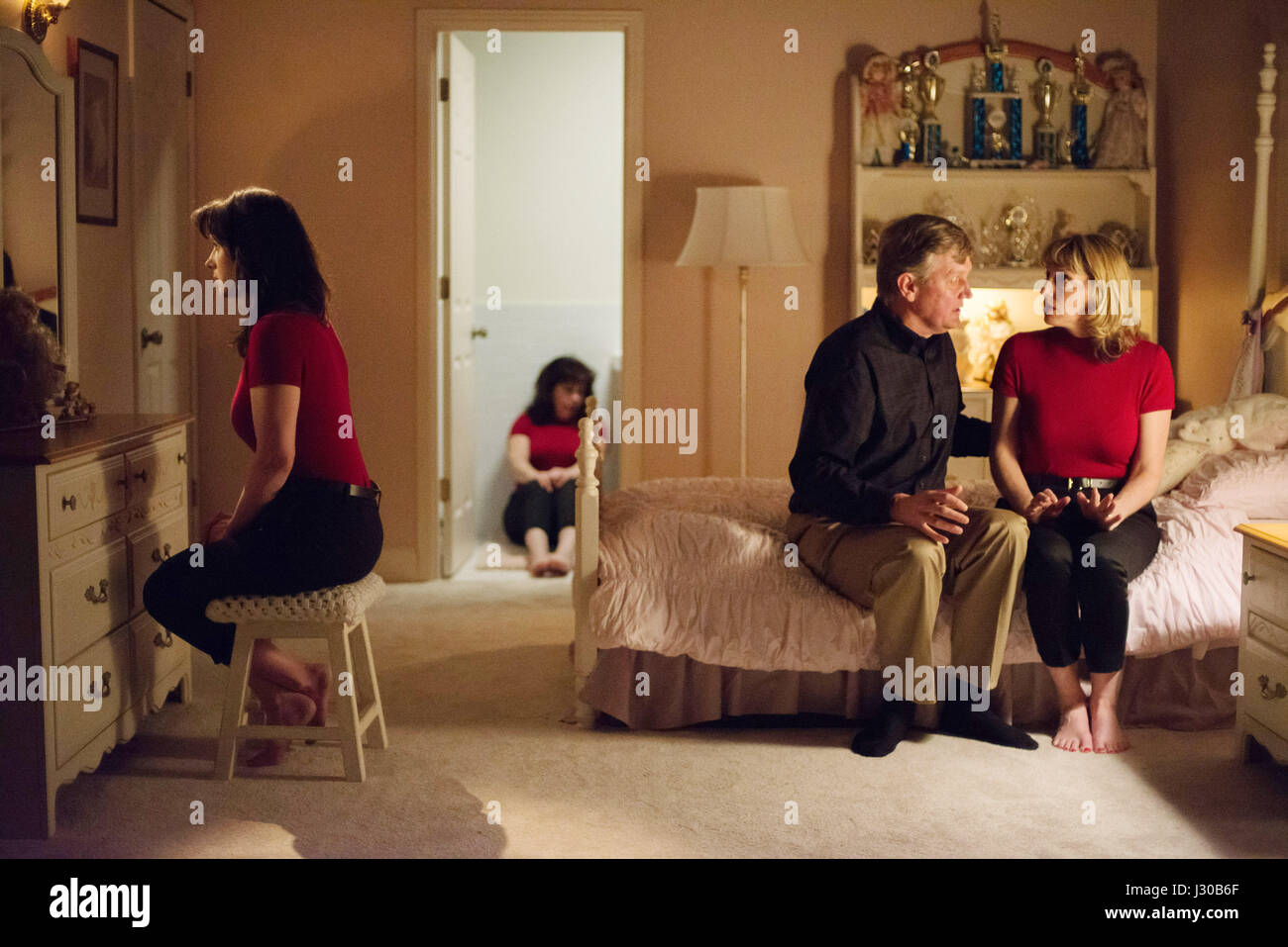 CASTING JONBENET, from left: Kaye Taavialma, Teresa Cocas, Hack Hyland ...