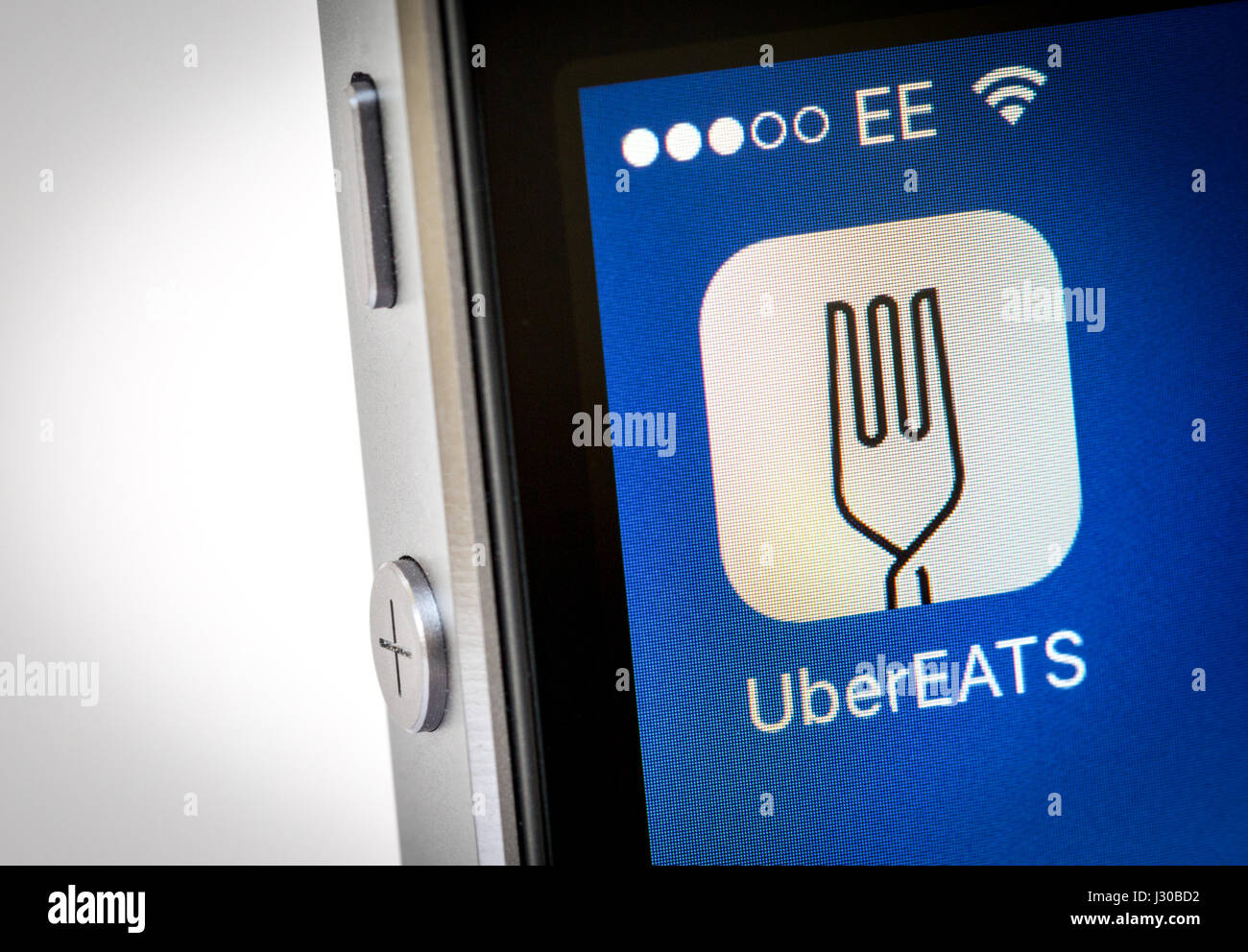 Uber eats app hi-res stock photography and images - Alamy