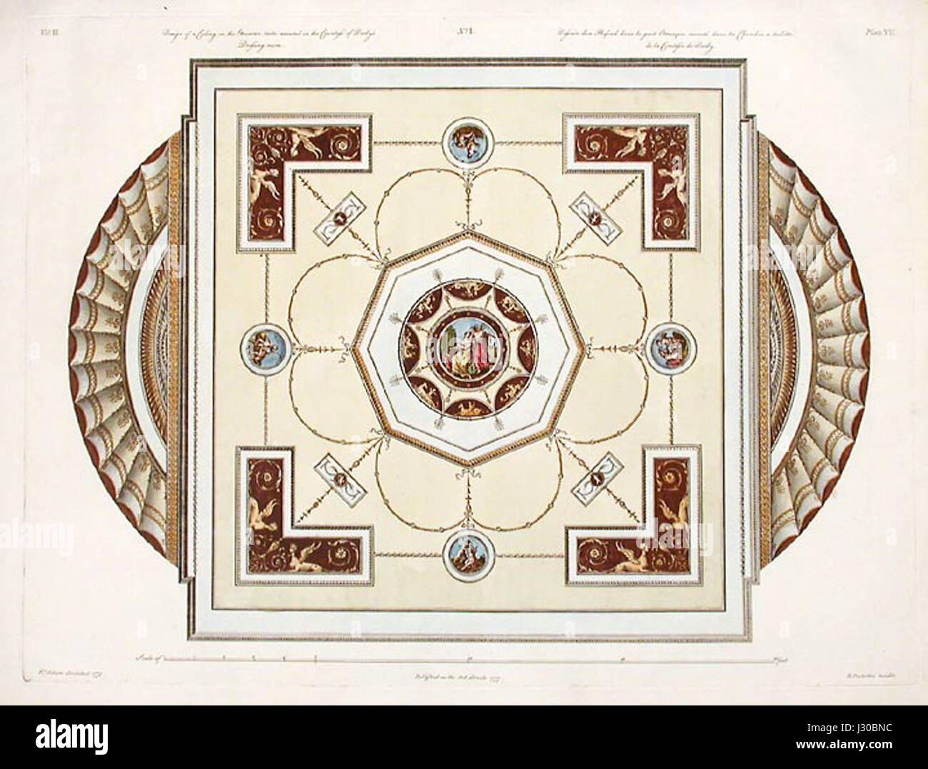 This work by the Adam Brothers, 'Countess of Derby's Dressing Room ...