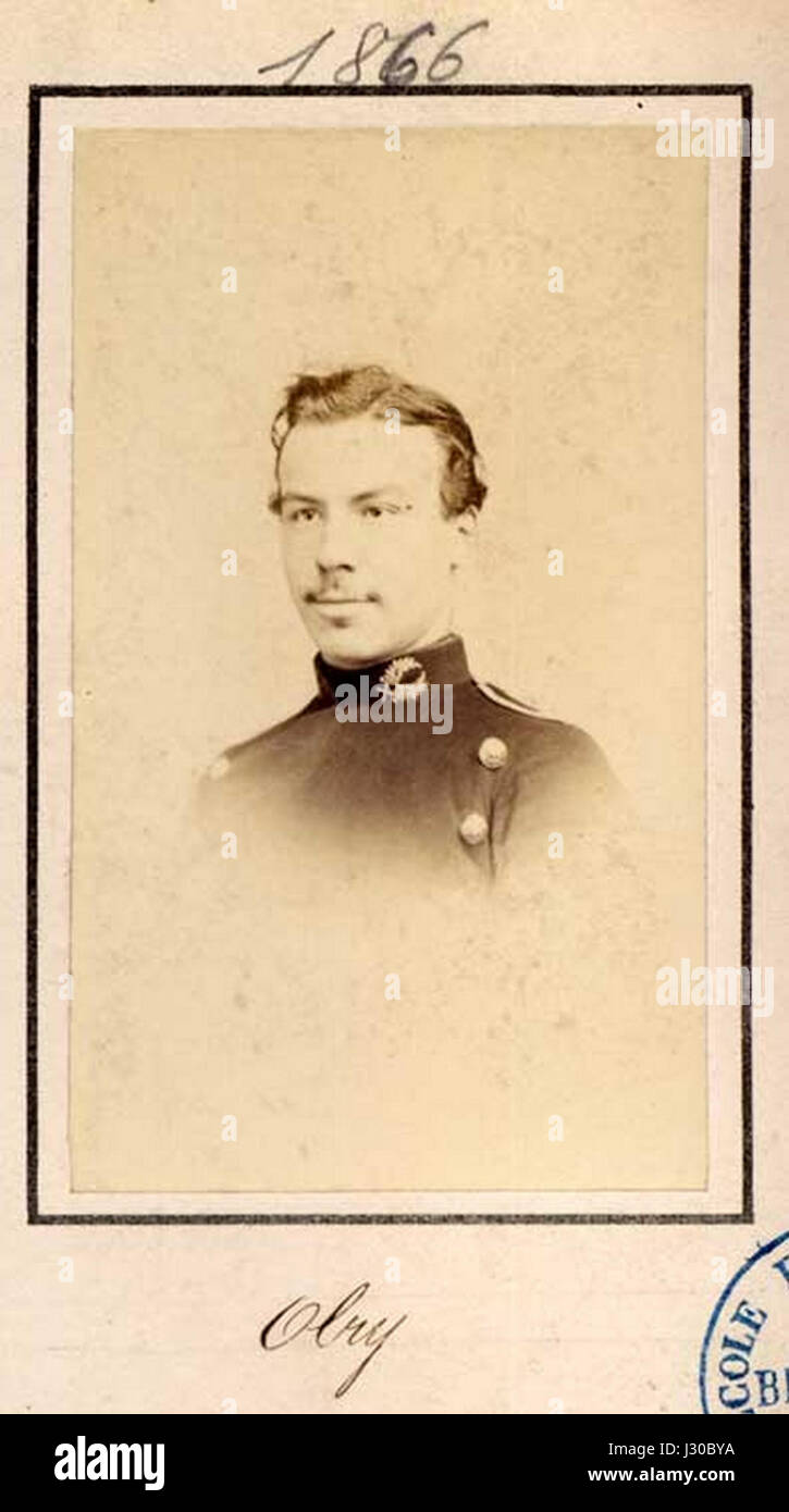 Albert Olry en 1866 (A Stock Photo - Alamy