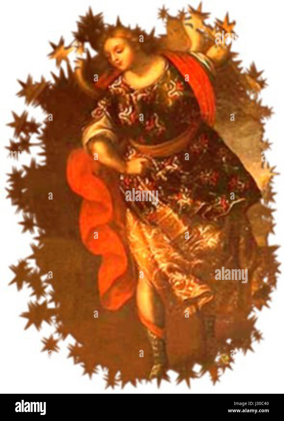 Angelus Barachiel is often depicted as an archangel in religious and ...