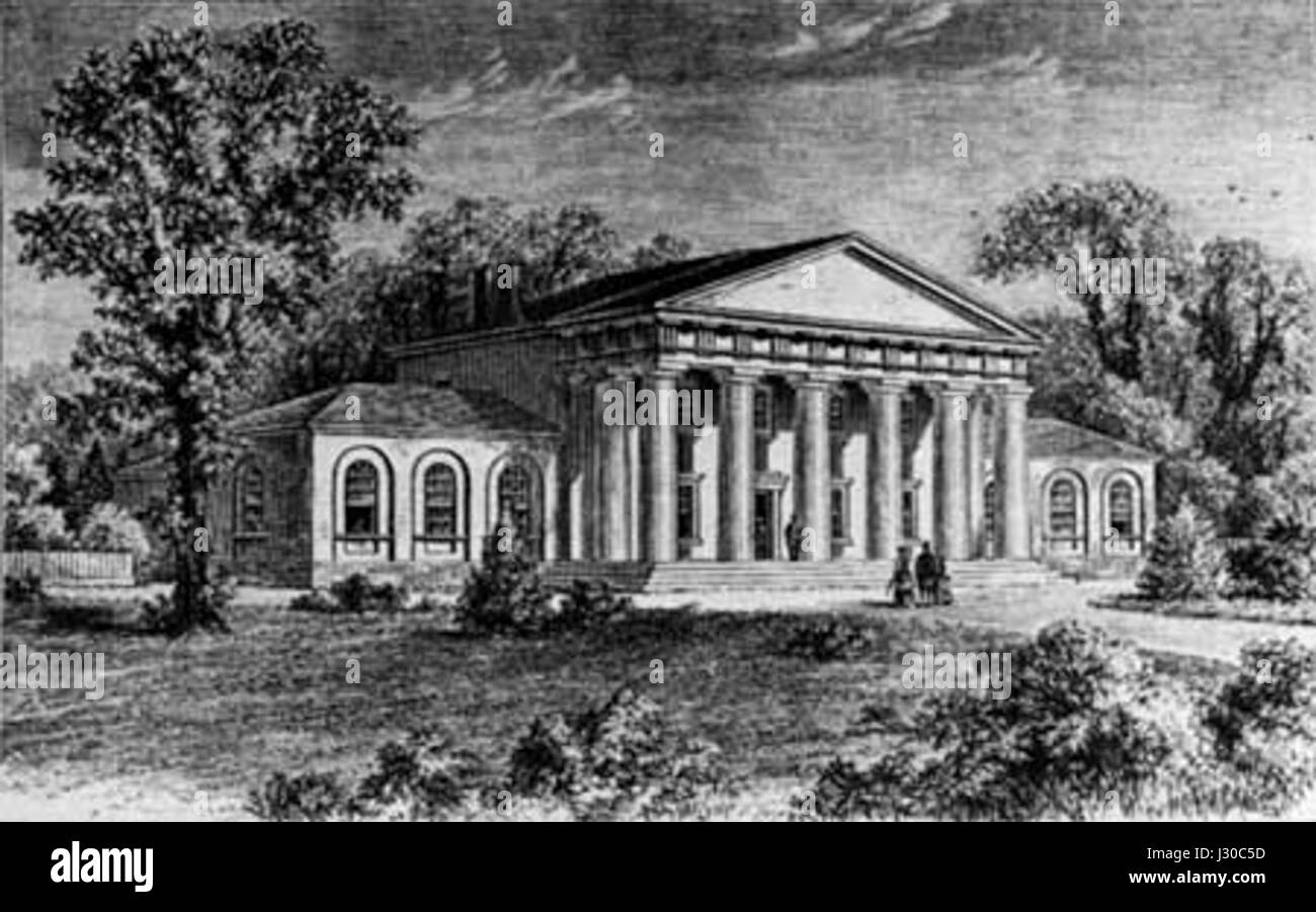 Arlington house Black and White Stock Photos & Images - Alamy