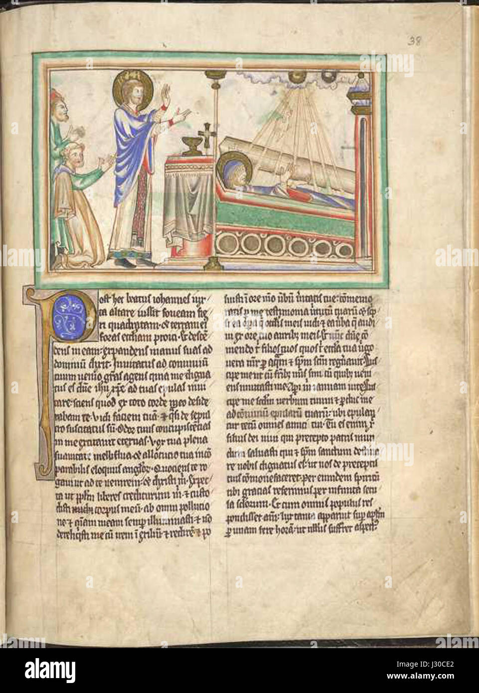 The manuscript British Library Add MS 35166 features an illustrated ...