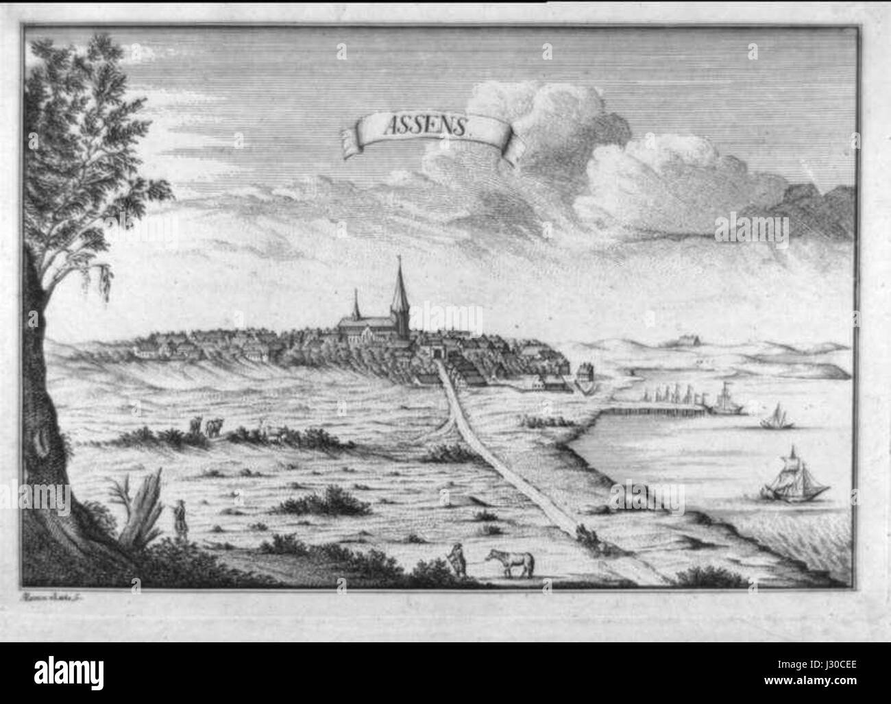 Map of assens hi-res stock photography and images - Alamy