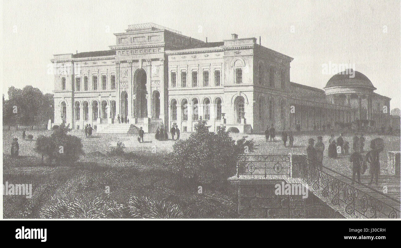 This is an image of a 1850s steel train station (BS Bahnhof) design. It ...