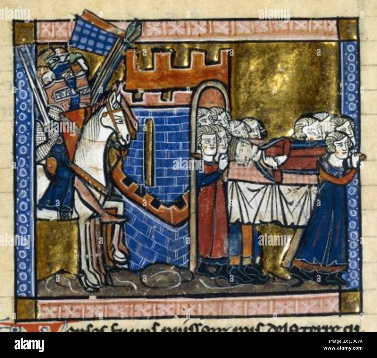 Medieval funeral hi-res stock photography and images - Alamy