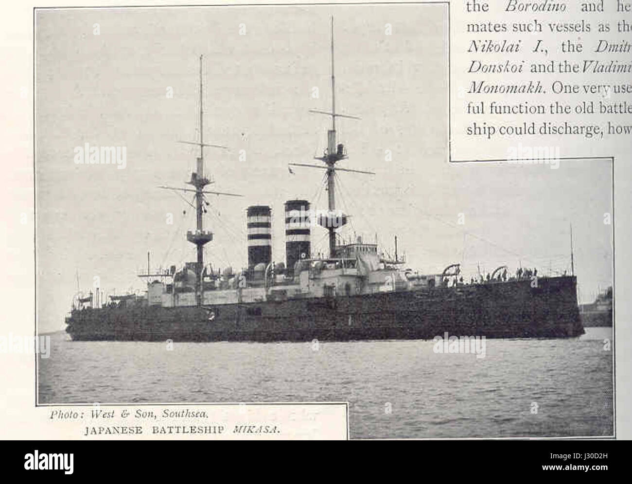 Mikasa battleship hi-res stock photography and images - Alamy